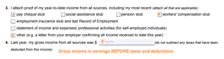 Form 13: Financial Statement - Elgin-Oxford Legal Clinic