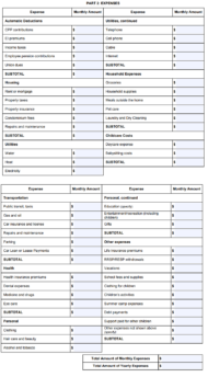 Form 13: Financial Statement - Elgin-Oxford Legal Clinic
